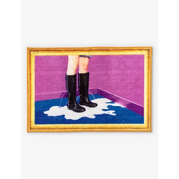 SELETTI X Toiletpaper Plastic Mat 60cm X 90cm - One-color
