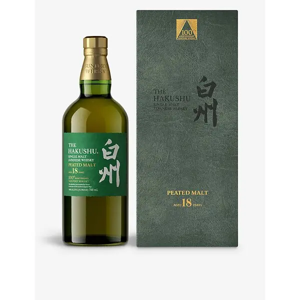 SUNTORY Hakushu 100th Anniversary 18-year-old Peated-malt Whisky