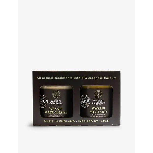THE WASABI COMPANY Wasabi Mayonnaise And Wasabi Mustard Set