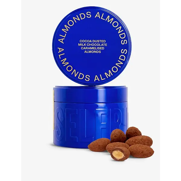 SELFRIDGES SELECTION Cocoa-dusted Milk Chocolate-coated Caramelised Almonds 325g