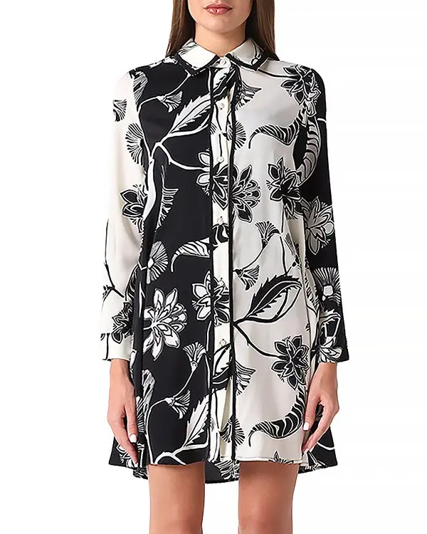 Gracia Two Tone Printed Tunic