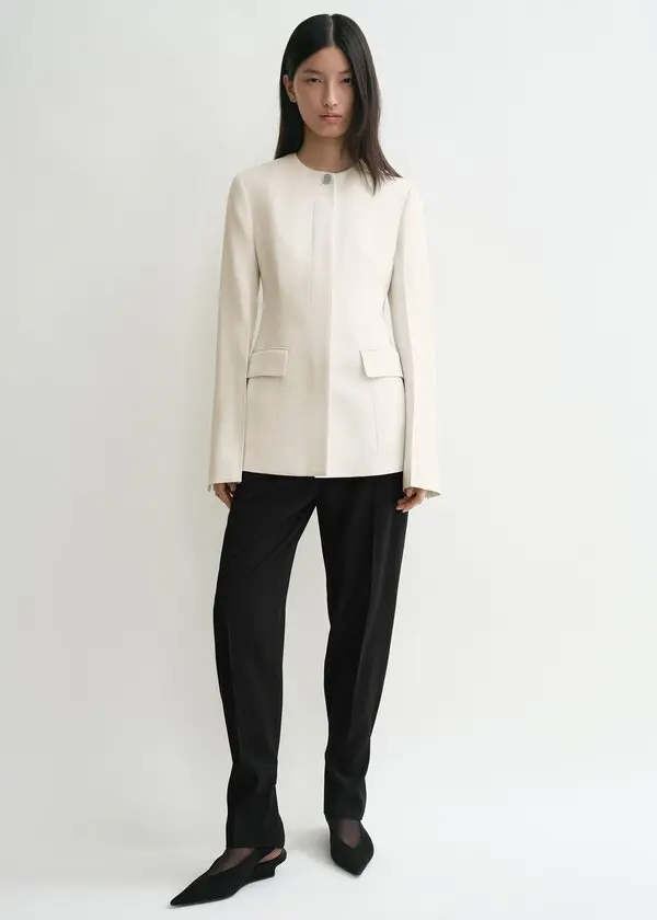 TOTÊME Collarless Jacket