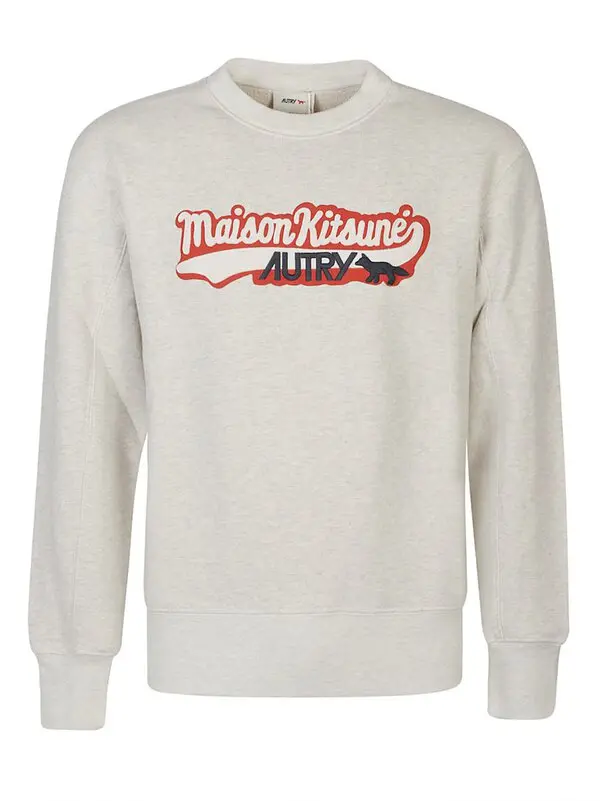 AUTRY Cotton Sweatshirt - Grey