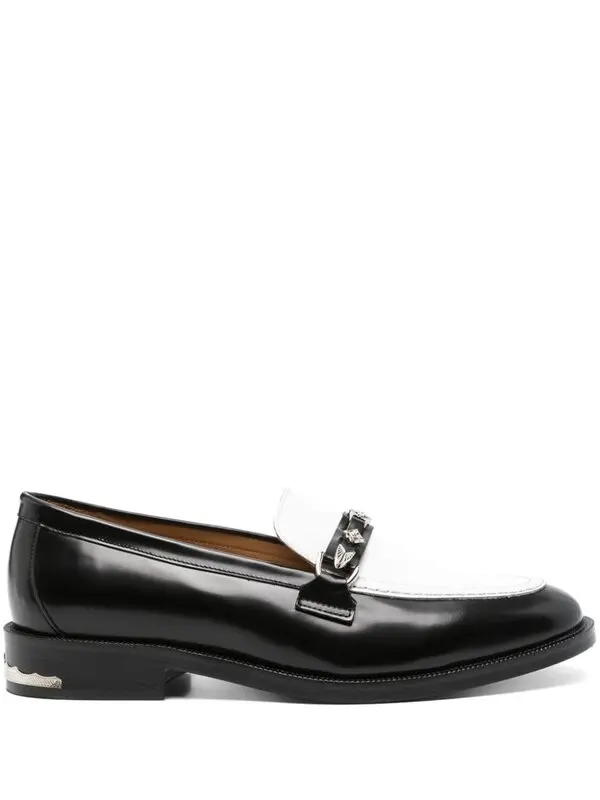 TOGA VIRILIS Stud-detailing Loafers