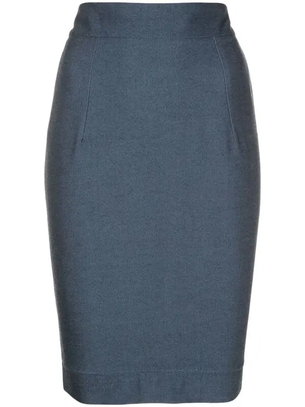 LETHICIA BRONSTEIN Elizabeth Pencil Midi Skirt