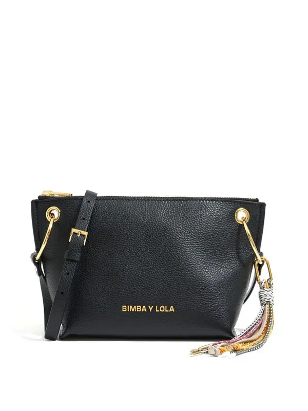 Bimba Y Lola Medium Trapezium Crossbody Bag - Black