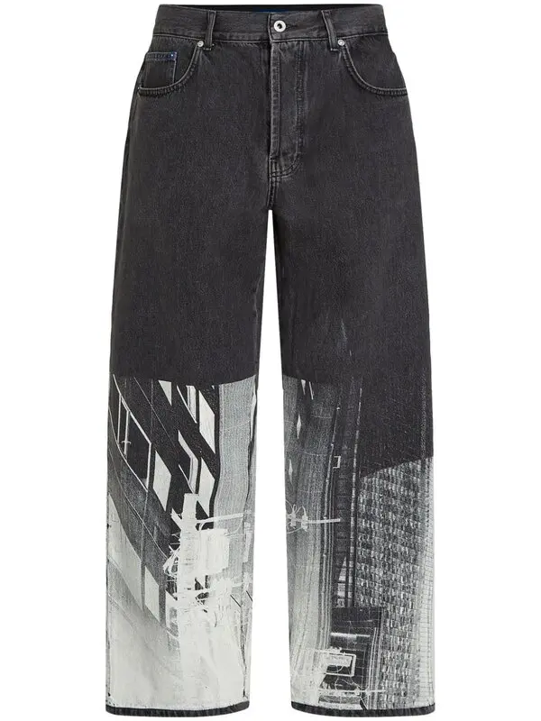 Karl Lagerfeld Tokyo-print Jeans