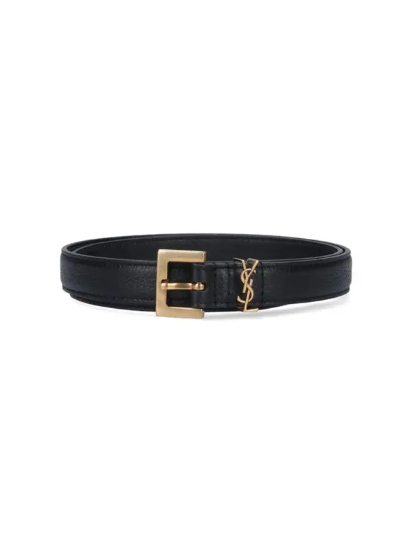 Saint Laurent Leather Belt