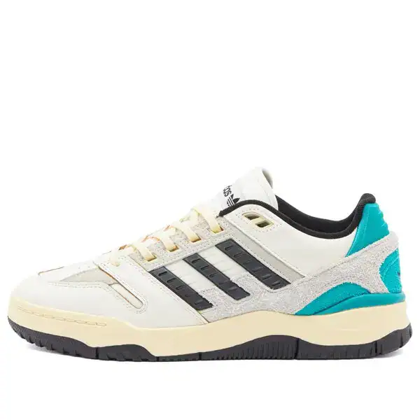 Adidas Torsion Phantom Lo Sneakers In Off White/Core Black