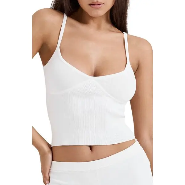House Of Cb Summer Rib Crop Top
