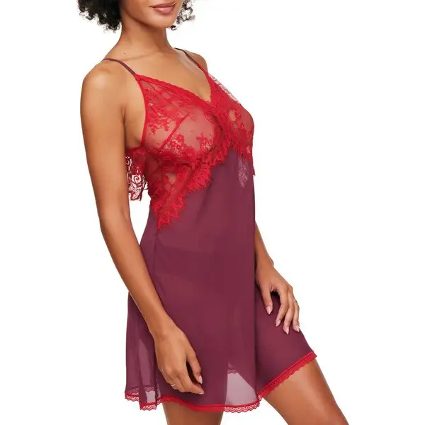 ADORE ME Raquel Slip Lingerie - Dark Red
