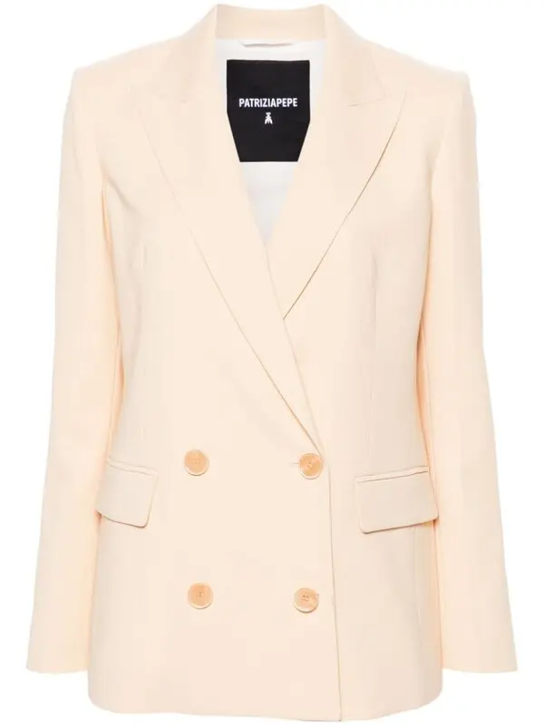 Patrizia Pepe Essential Double-breasted Blazer