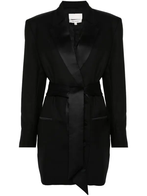 RACIL Nan Tuxedo Dress - Black