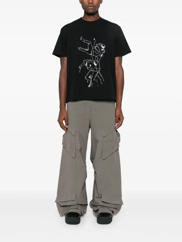 HELIOT EMIL Shelter-printed T-shirt