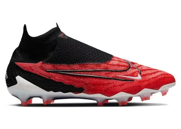 Nike Gripknit Phantom Gx Elite Dynamic Fit Fg Ready Pack - Bright Crimson/white