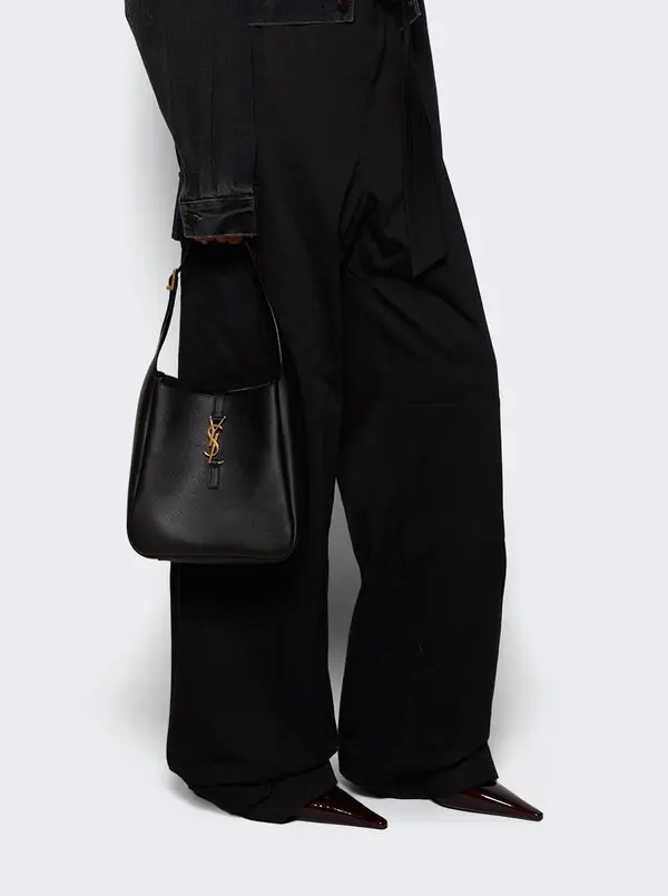 Saint Laurent Patent Leather Slingback Pumps
