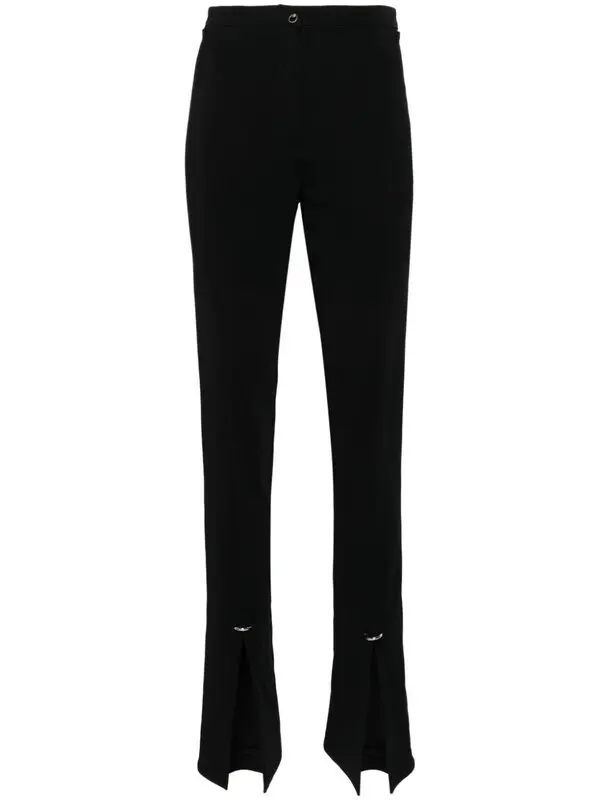 MUGLER Pierced Skinny Trousers