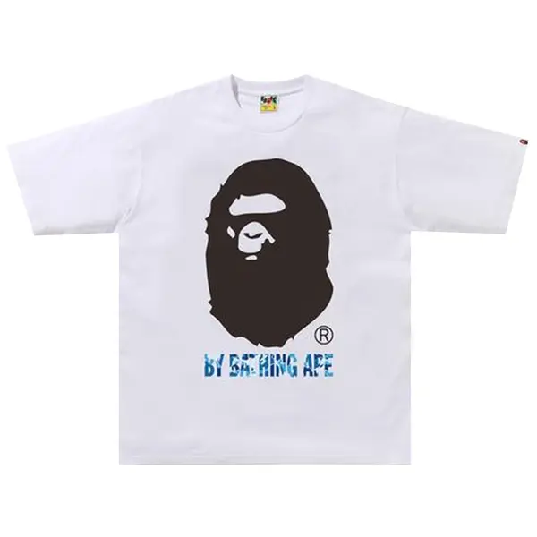 BAPE Abc Camo Rlx Tee - White