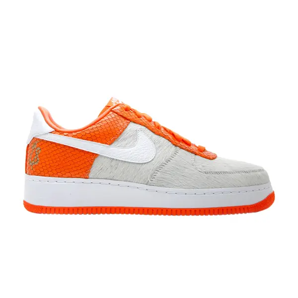 Nike Force 1 Supreme I/o 'k-dice Dragon' Sneakers - Orange