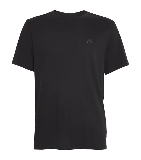 Moose Knuckles Cotton Satellite T-shirt - Black