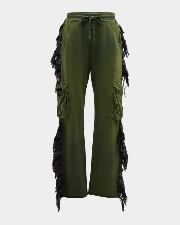 Alchemist Know U Riders Fringe Jogger Pants