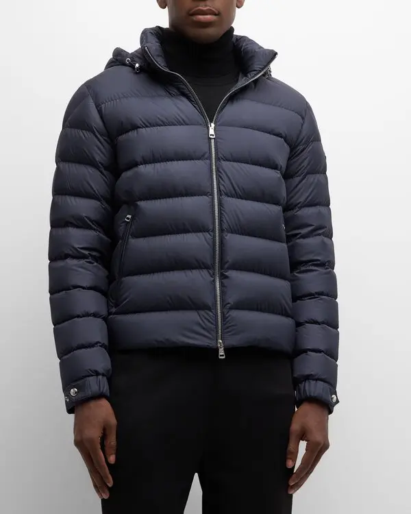 Moncler Arneb Quilted Down Jacket - Blue