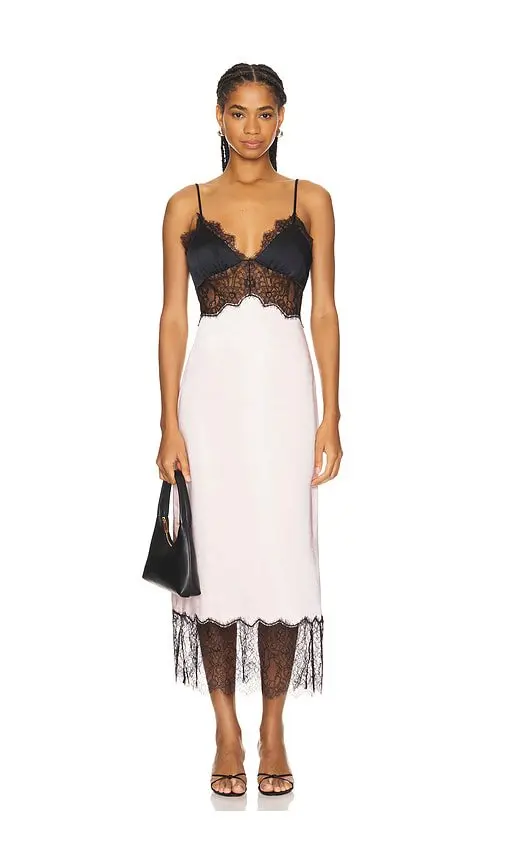 Lpa Rosa Midi Dress