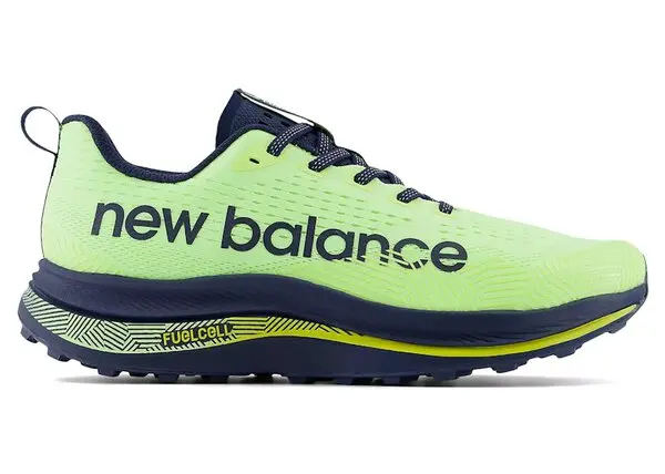 NEW BALANCE Fuelcell Supercomp Trail - Bleached Lime Glow/navy Blue/tea Tree