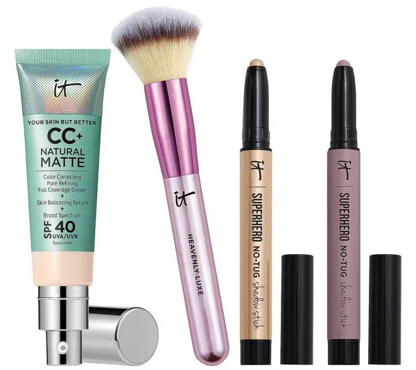 IT COSMETICS Cc+ Cream Natural Matte Spf40 4-pccollection