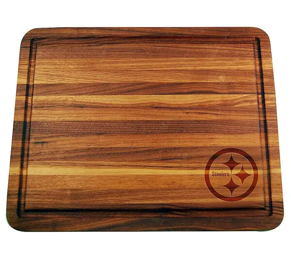 THE MEMORY COMPANY Nfl Wooden Cutting/serving B Oard