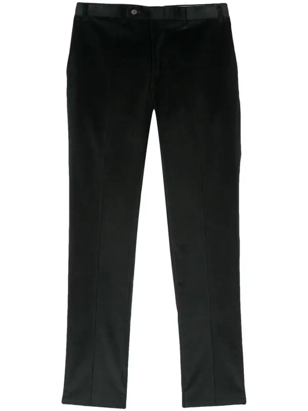 Canali Corduroy Trousers - Green