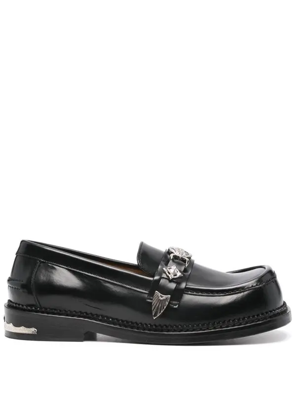 Toga Metallic-detail Loafers