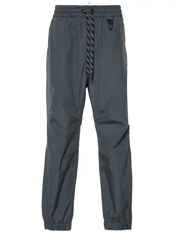 Moncler Logo-embossed Track Pants - Grey
