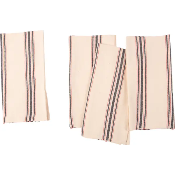 SIAFU HOME Mistari Striped Napkins Set Of 4