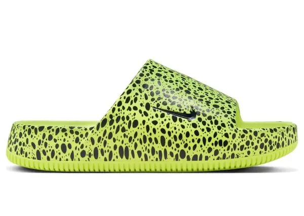 Nike Calm Slide Electric Pack Olympic Safari - Volt/dark Obsidian