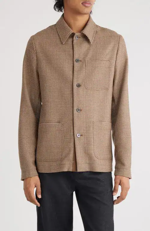 Dries Van Noten Wool Cashmere Check Knit
