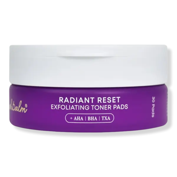 BUSHBALM Radiant Reset Toner Pads For Dark Spots & Ingrown Hairs
