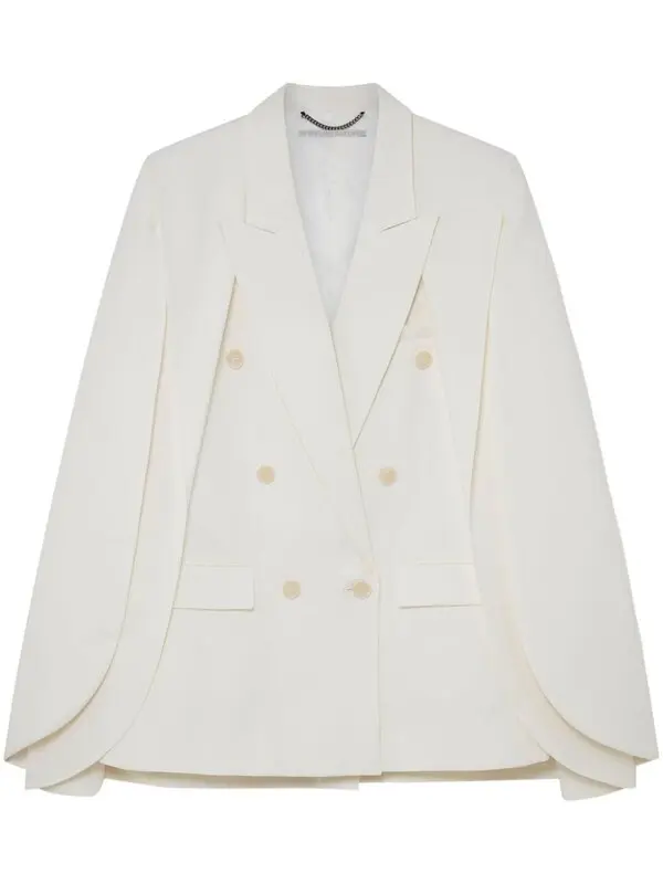 Stella McCartney Cape-style Wool-blend Blazer