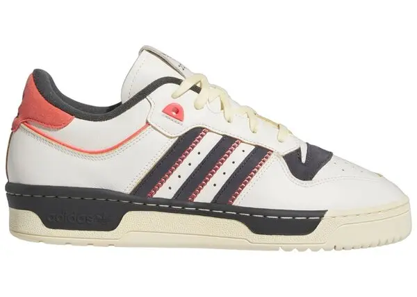 Adidas Rivalry 86 Low Sneakers - Cloud White/carbon/easy Yellow