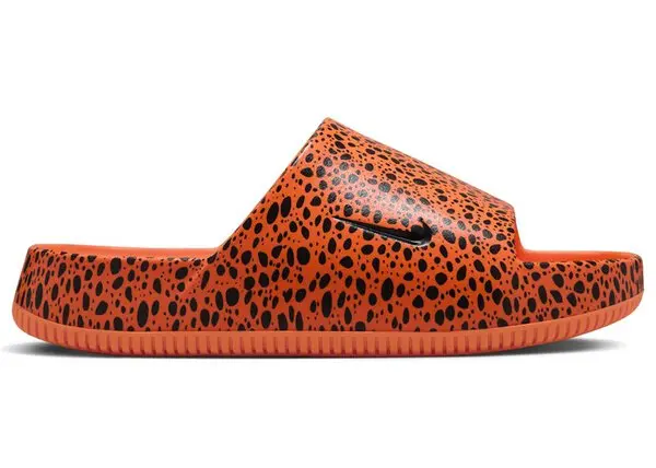 Nike Calm Slide - Total Orange/dark Obsidian