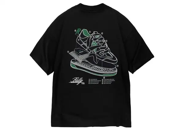 REPRESENT X Bully Tee Shirt - Aged Black