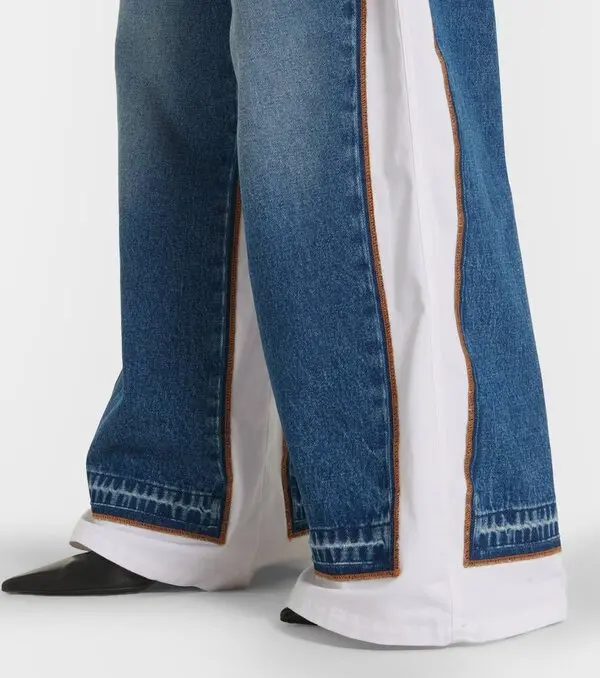 Jean Paul Gaultier Wide-leg Jeans - Blue