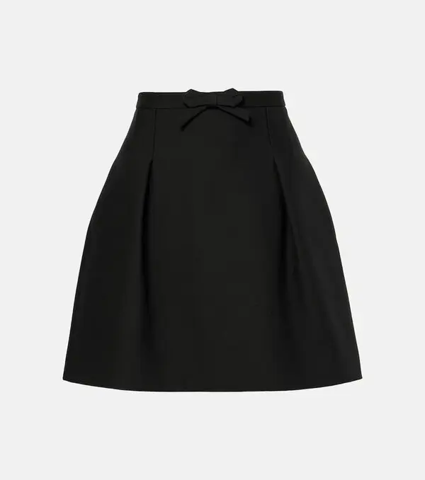 Valentino Garavani Crepe Couture Miniskirt