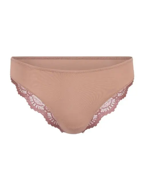 ADORE ME Jainey Bikini Panties - Medium Beige