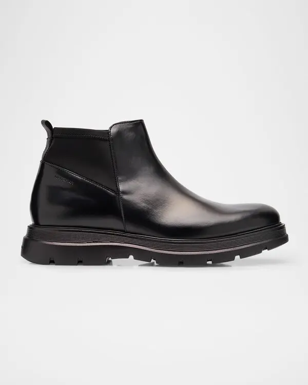 STUART WEITZMAN Aiden Leather Chelsea Boots - Black