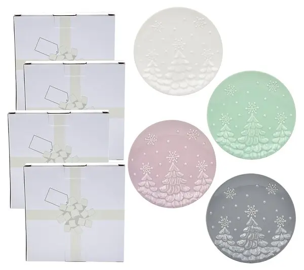 TEMP-TATIONS Special Edition Seasonal S/4 Spoon Rests W/ Boxes