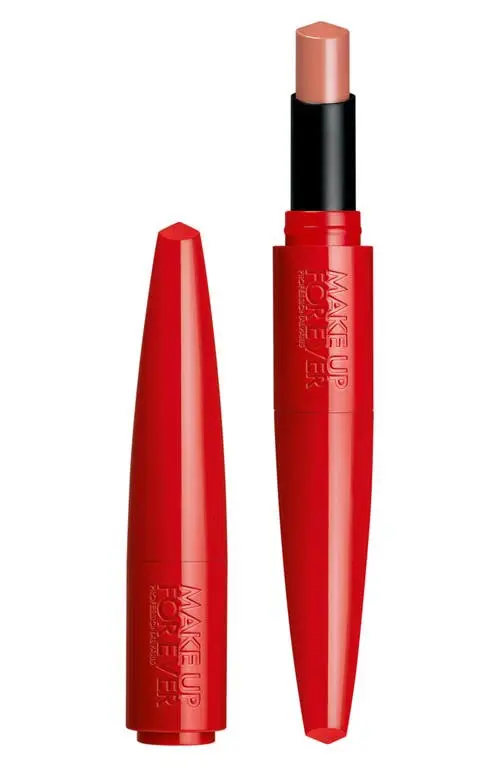 MAKE UP FOR EVER Rouge Artist For Ever Satin Lipstick - 136 - Legendary Latte