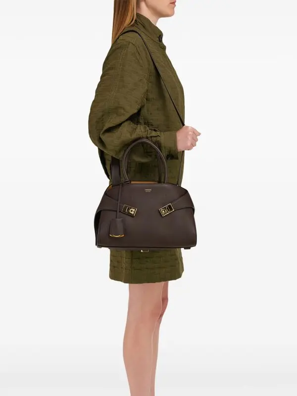 FERRAGAMO Medium Hug Bag - Brown