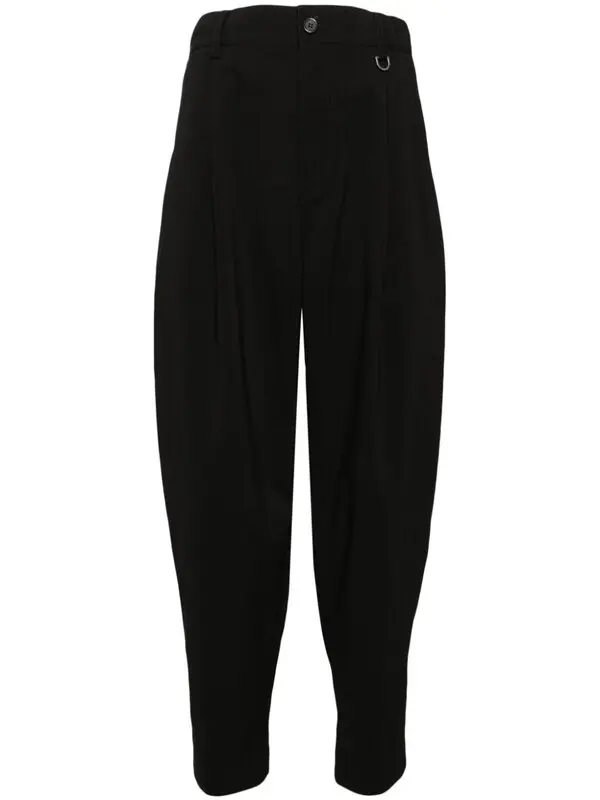 SONGZIO Pleated Tapered Trousers