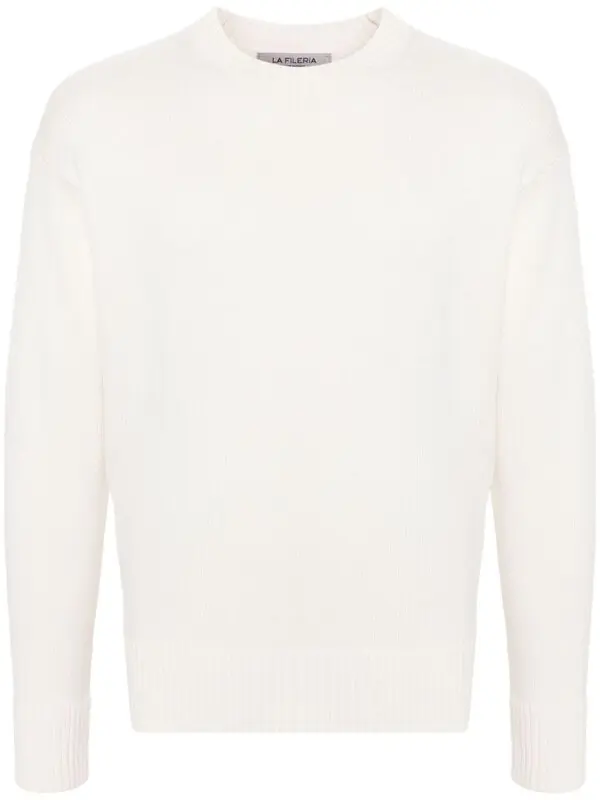 FILERIA Fine-knit Jumper - Neutrals
